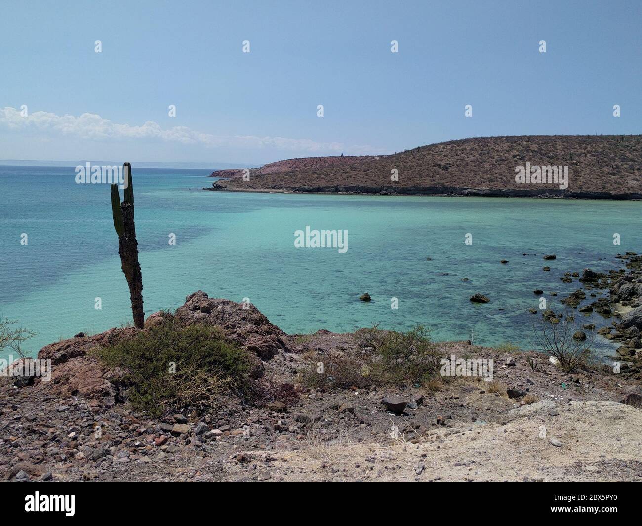 Sea of Cortes, Baja California, Mexico. The clear waters of the Sea of ...