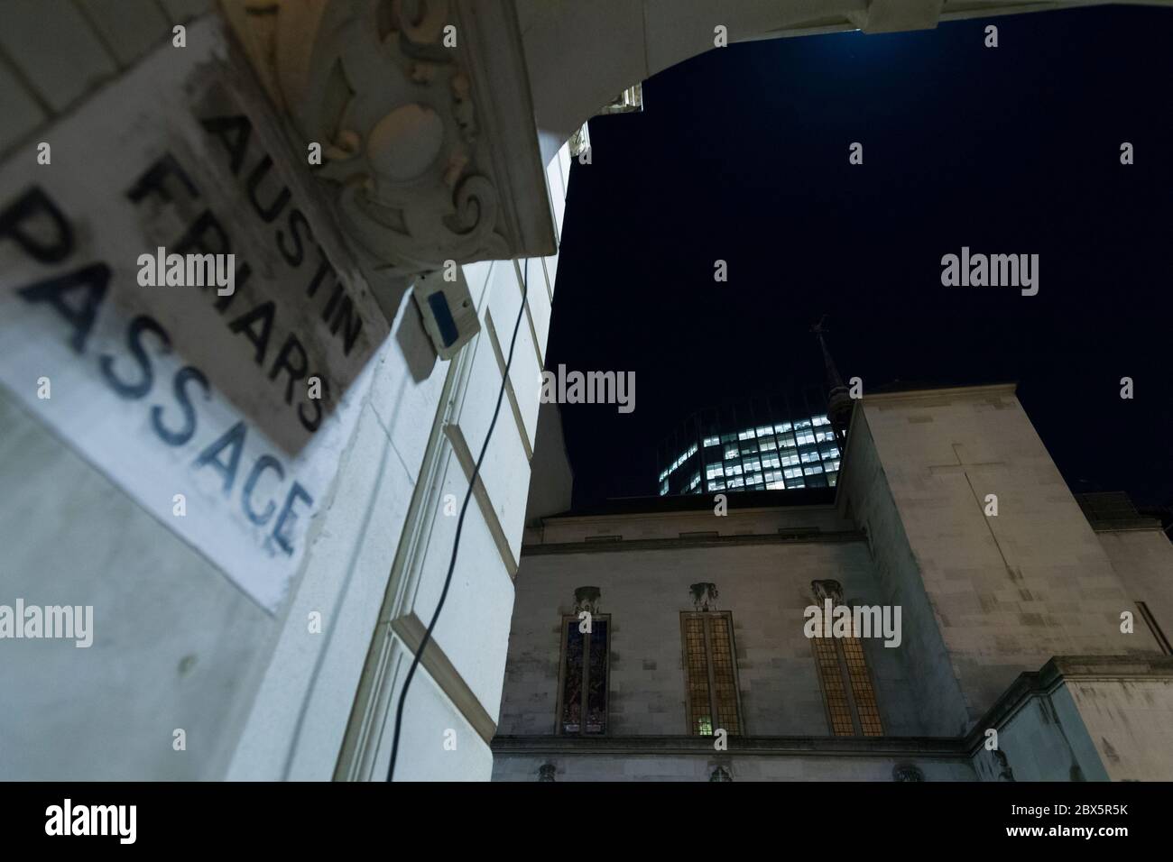 Austin friars night hi-res stock photography and images - Alamy