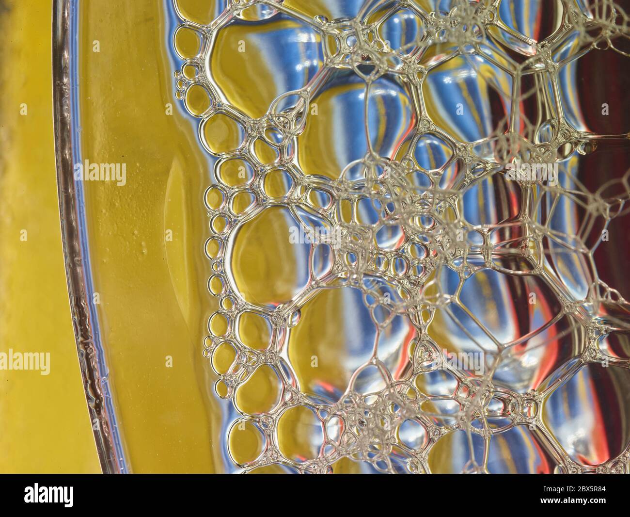 Colourful bubbles still=life symbolising the myriad patterns of human ...