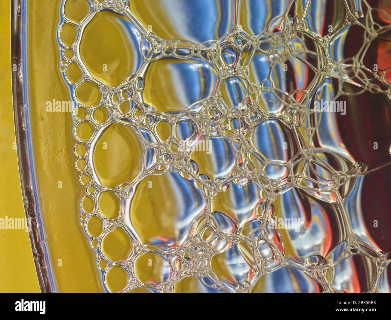 Colourful bubbles still=life symbolising the myriad patterns of human ...