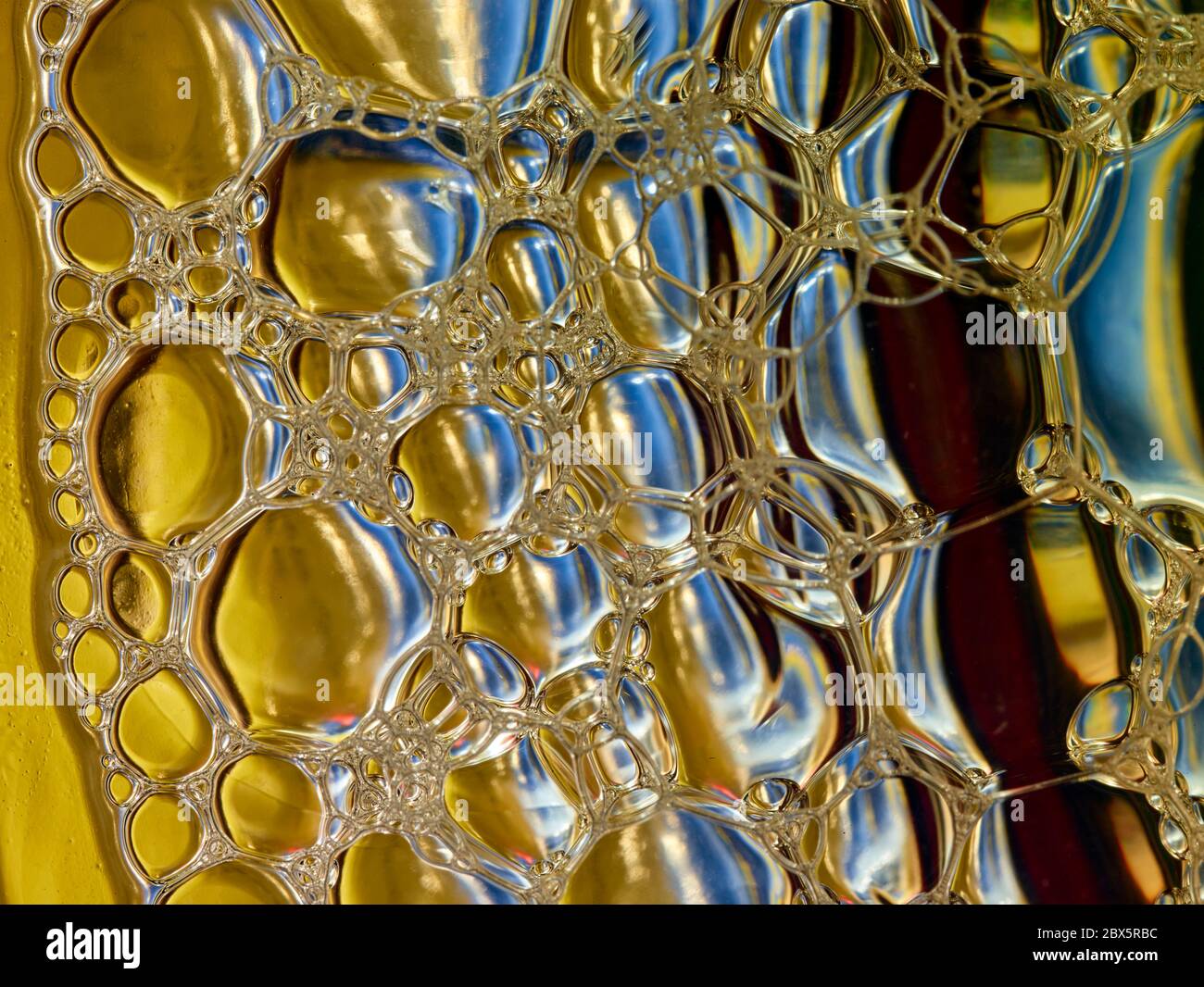 Colourful bubbles still=life symbolising the myriad patterns of human ...