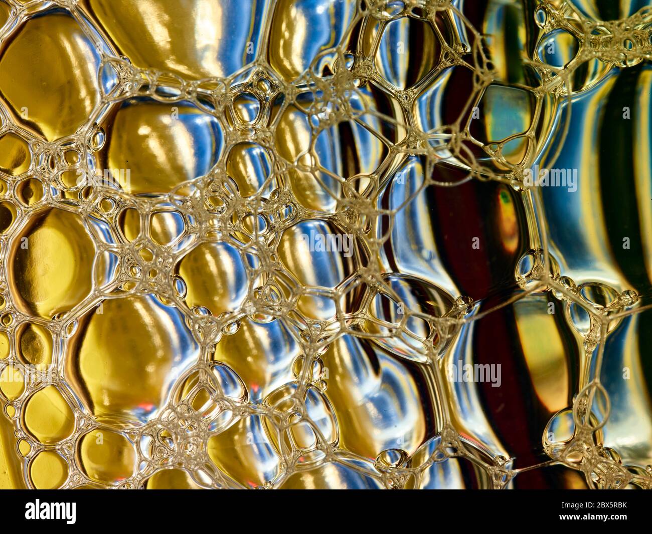 Colourful bubbles still=life symbolising the myriad patterns of human ...