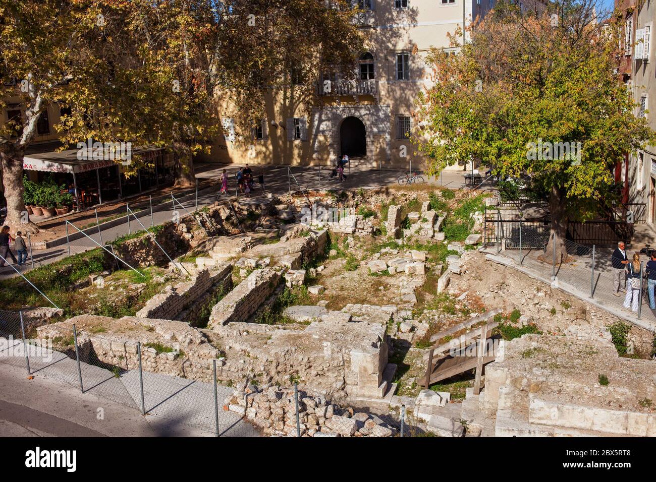 Croatia building ruins hi-res stock photography and images - Alamy
