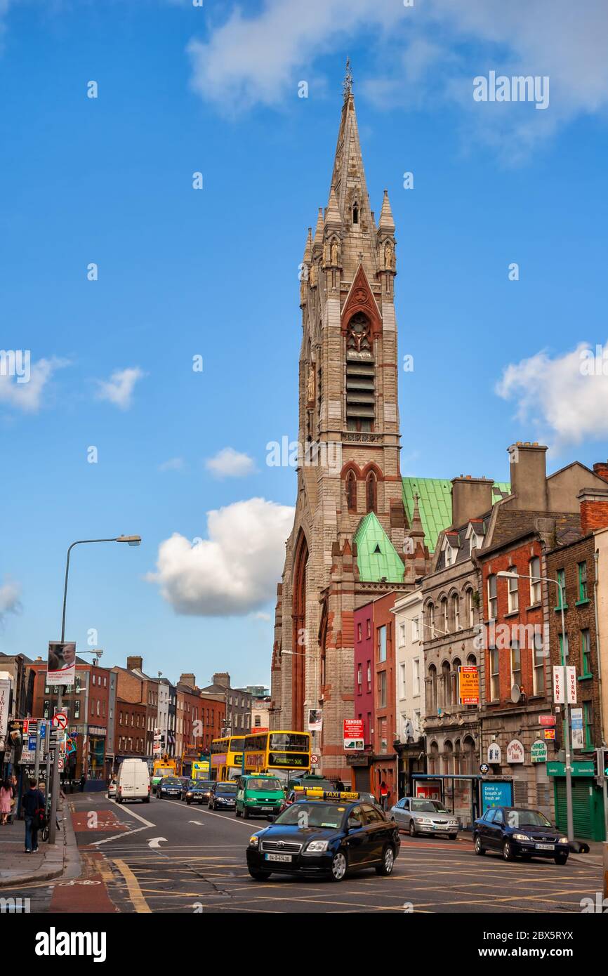 John Lane Church on Thomas Street in city of Dublin, Ireland Stock ...