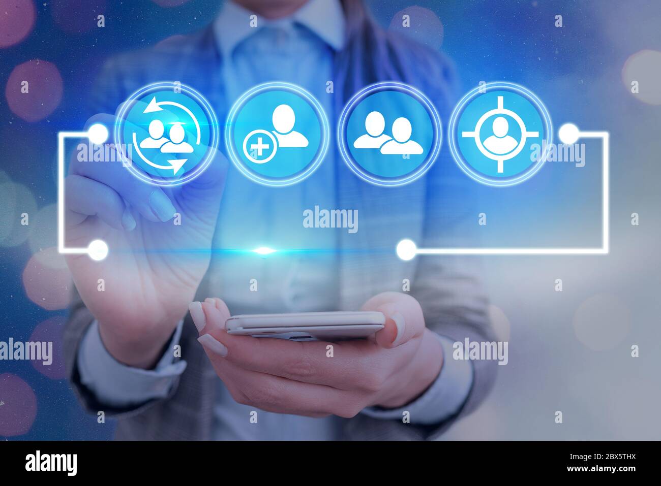 Information Digital Technology Network Connection Infographic Elements ...