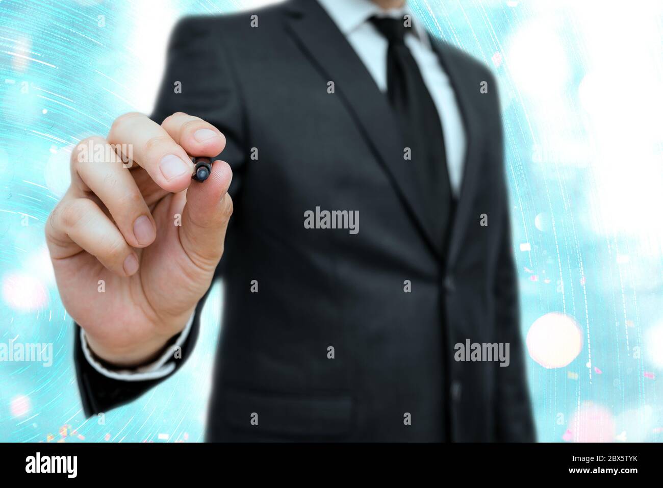 Touching Screen Digital Application Marking Important Details In ...