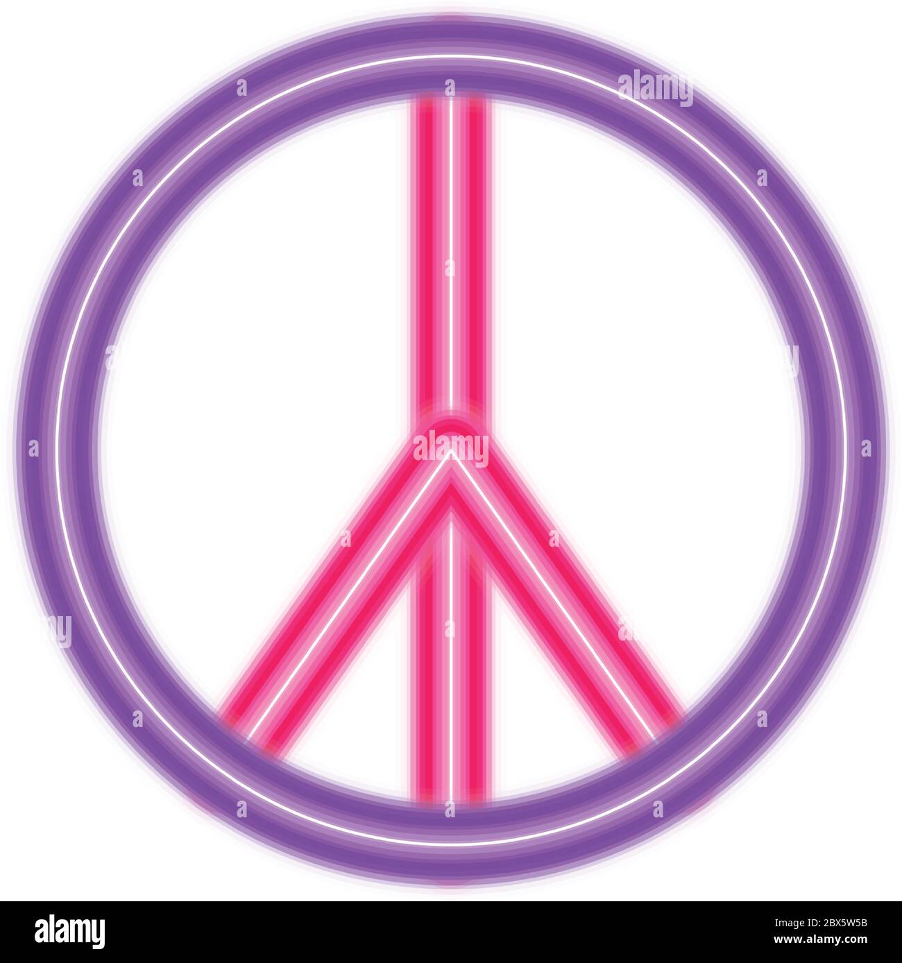 peace and love symbol vector design Stock Vector Image & Art - Alamy