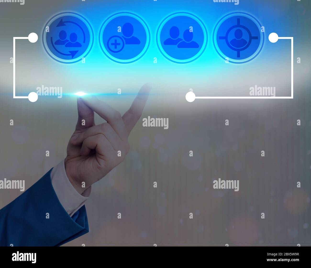 Information Digital Technology Network Connection Infographic Elements ...