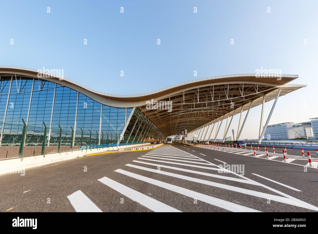 Shanghai, China September 27, 2019: Shanghai Pudong International ...