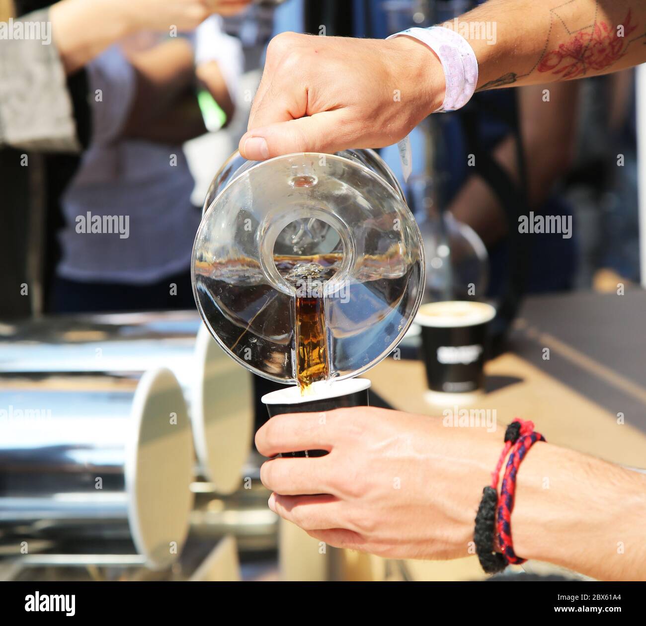 French drip filter hi-res stock photography and images - Alamy