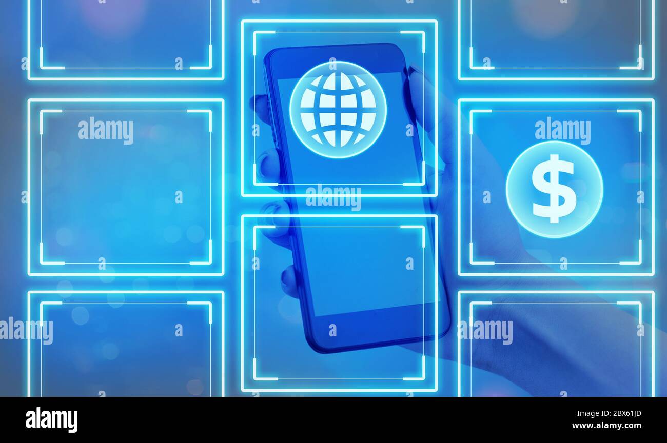 Information Digital Technology Network Connection Infographic Elements ...