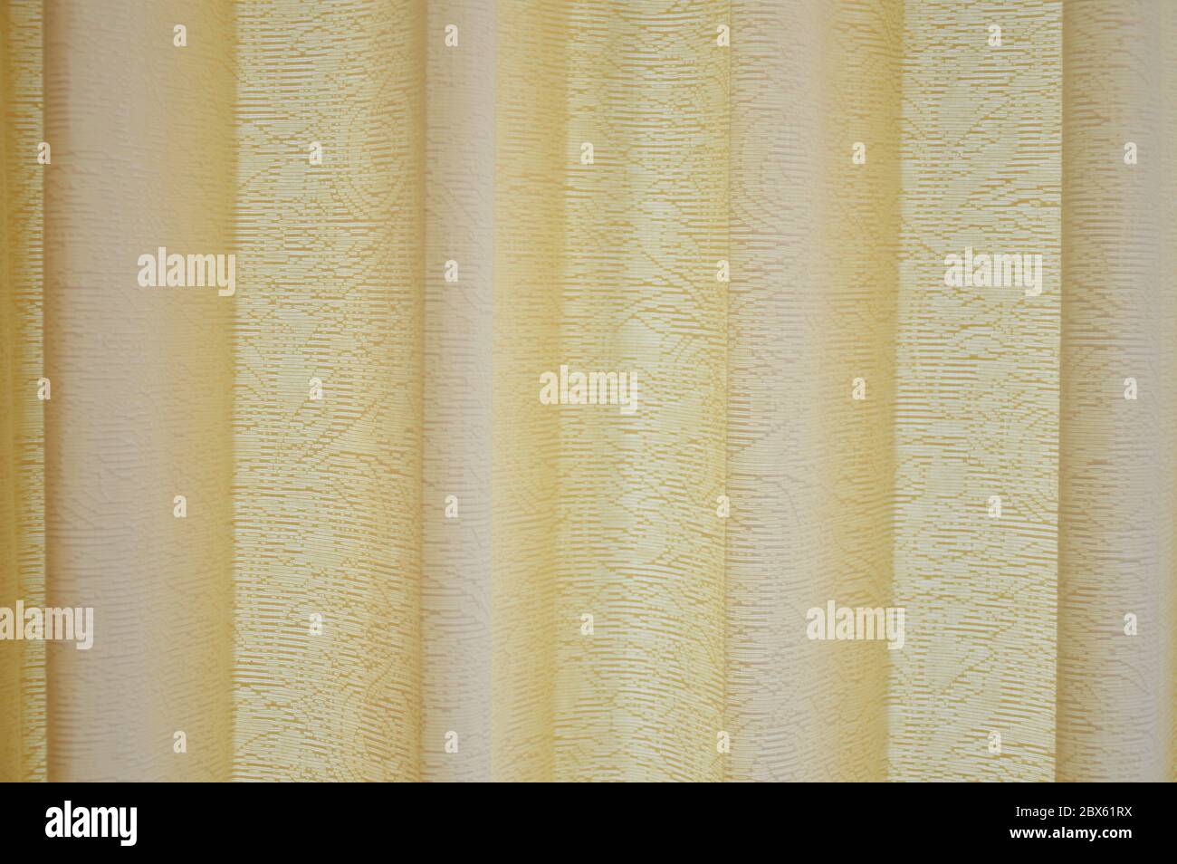 yellow curtain texture and background Stock Photo - Alamy
