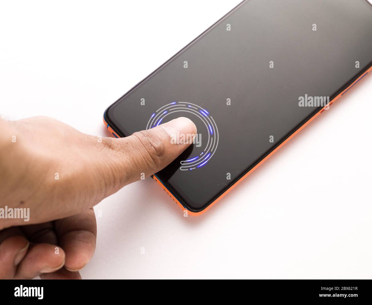 New mobile fingerprint scanning system hi-res stock photography and ...