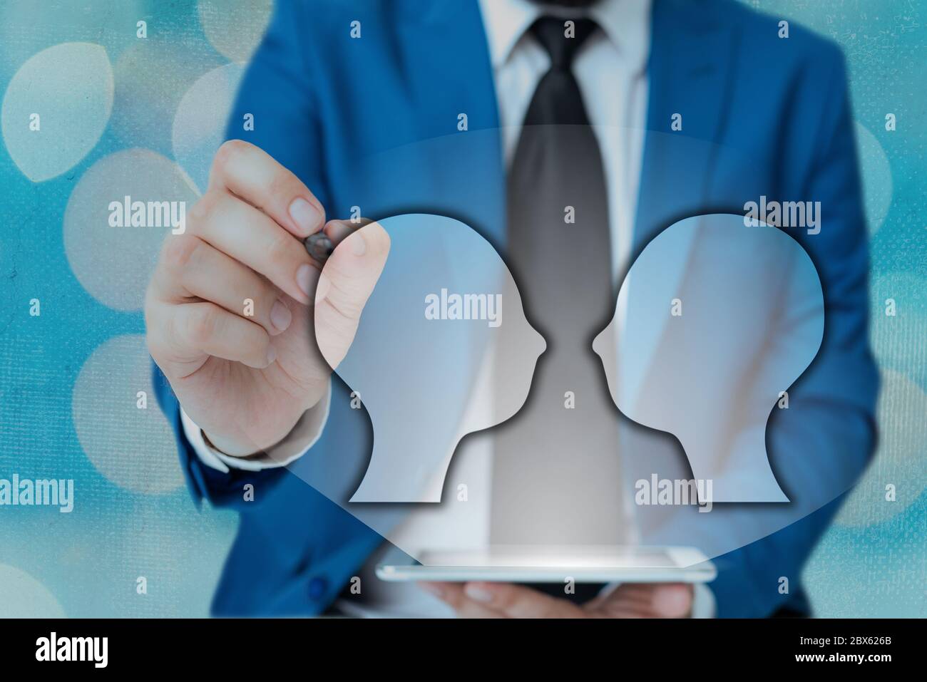 Competitiveness Symbol In Diverging Opposite Views Business Choice ...