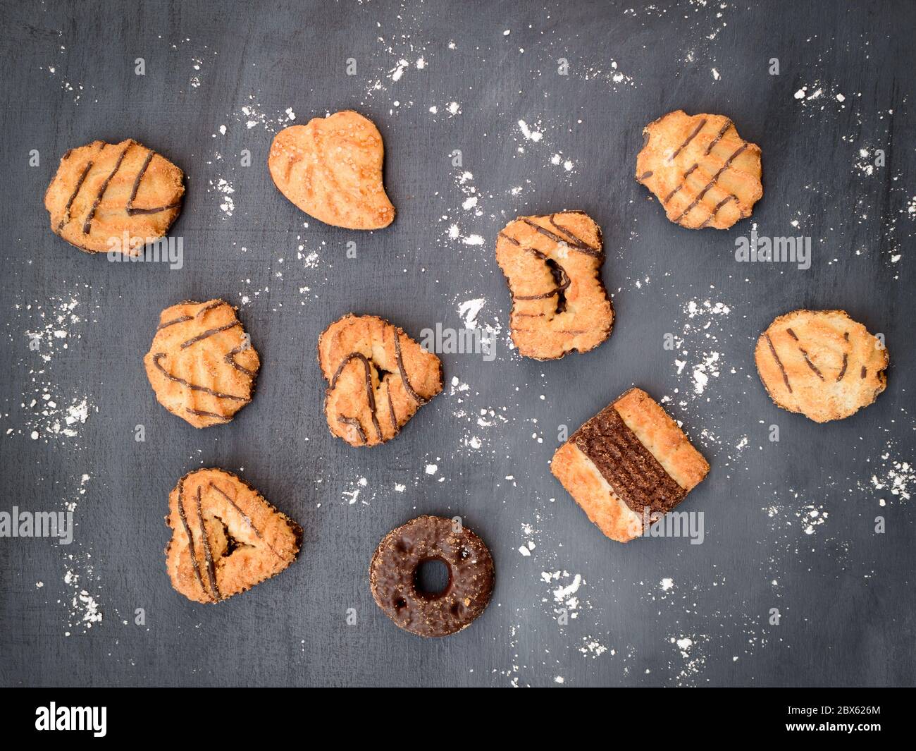 Assorted biscuits hi-res stock photography and images - Alamy