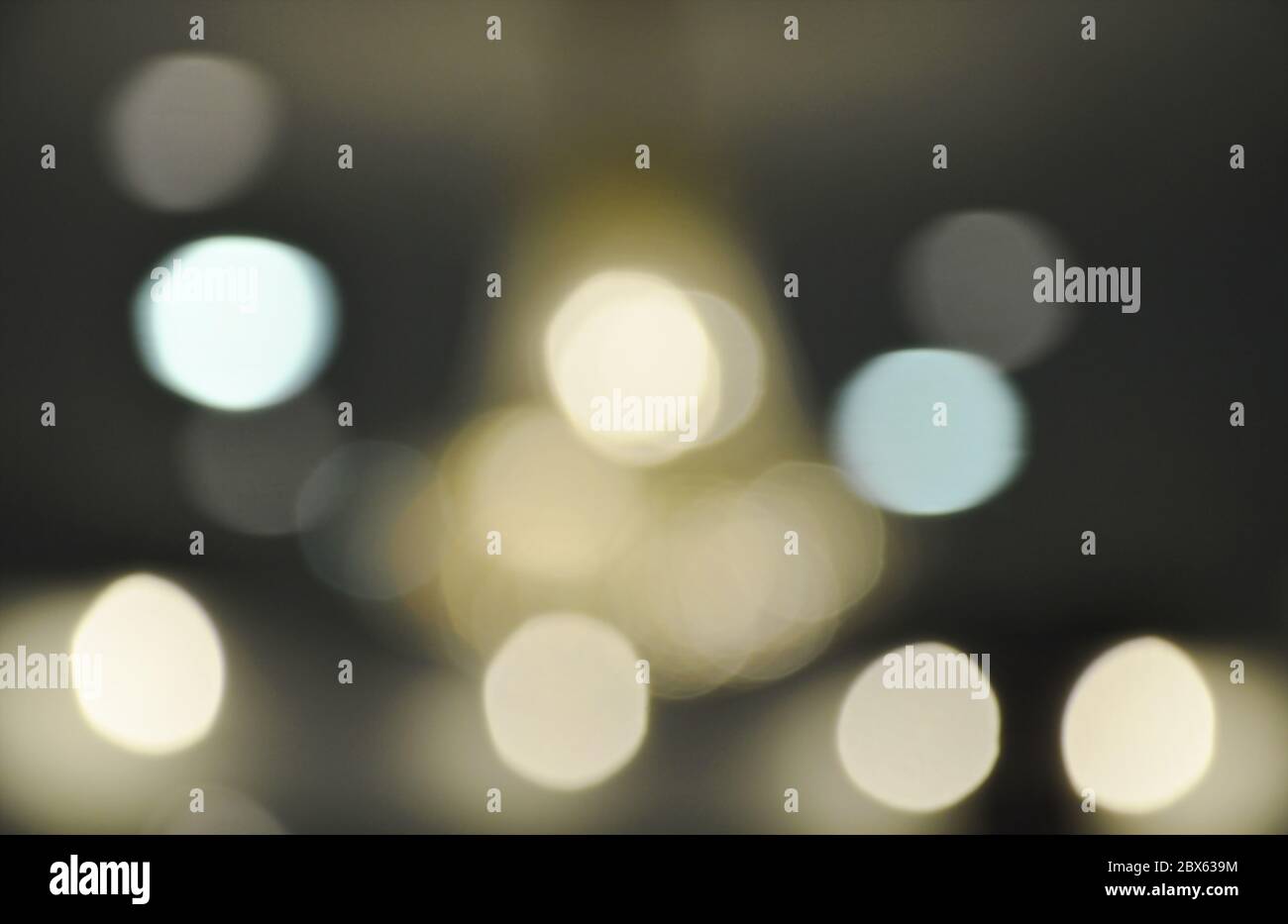 blurry of electric lamp on ceiling background and texture Stock Photo ...