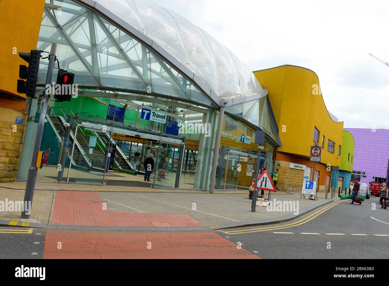 Barnsley Transport Interchange operated by South Yorkshire Passenger ...