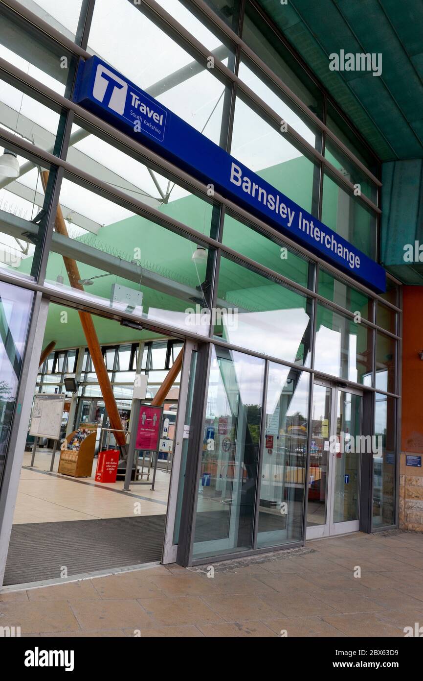 Barnsley Transport Interchange operated by South Yorkshire Passenger ...