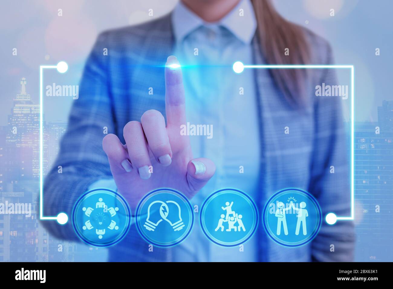Information Digital Technology Network Connection Infographic Elements ...