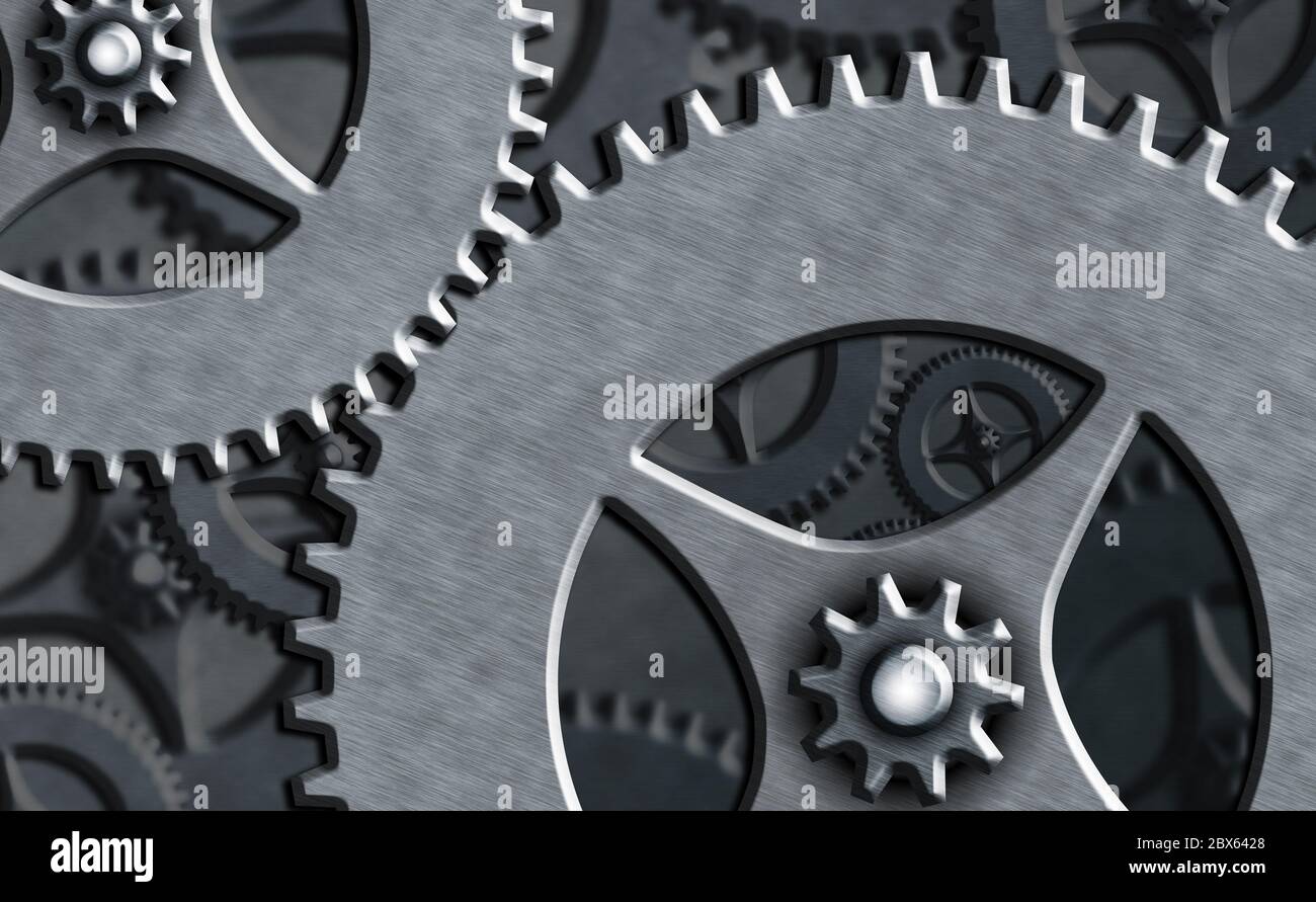 System Administrator Control, Gear Configuration Settings Tools Concept ...