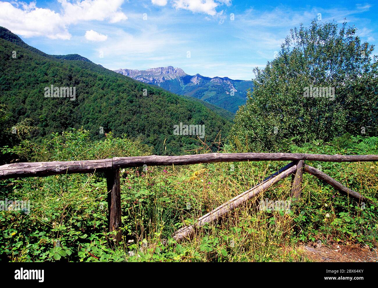 Landscape. Redes Nature Reserve, Asturias, Spain Stock Photo - Alamy