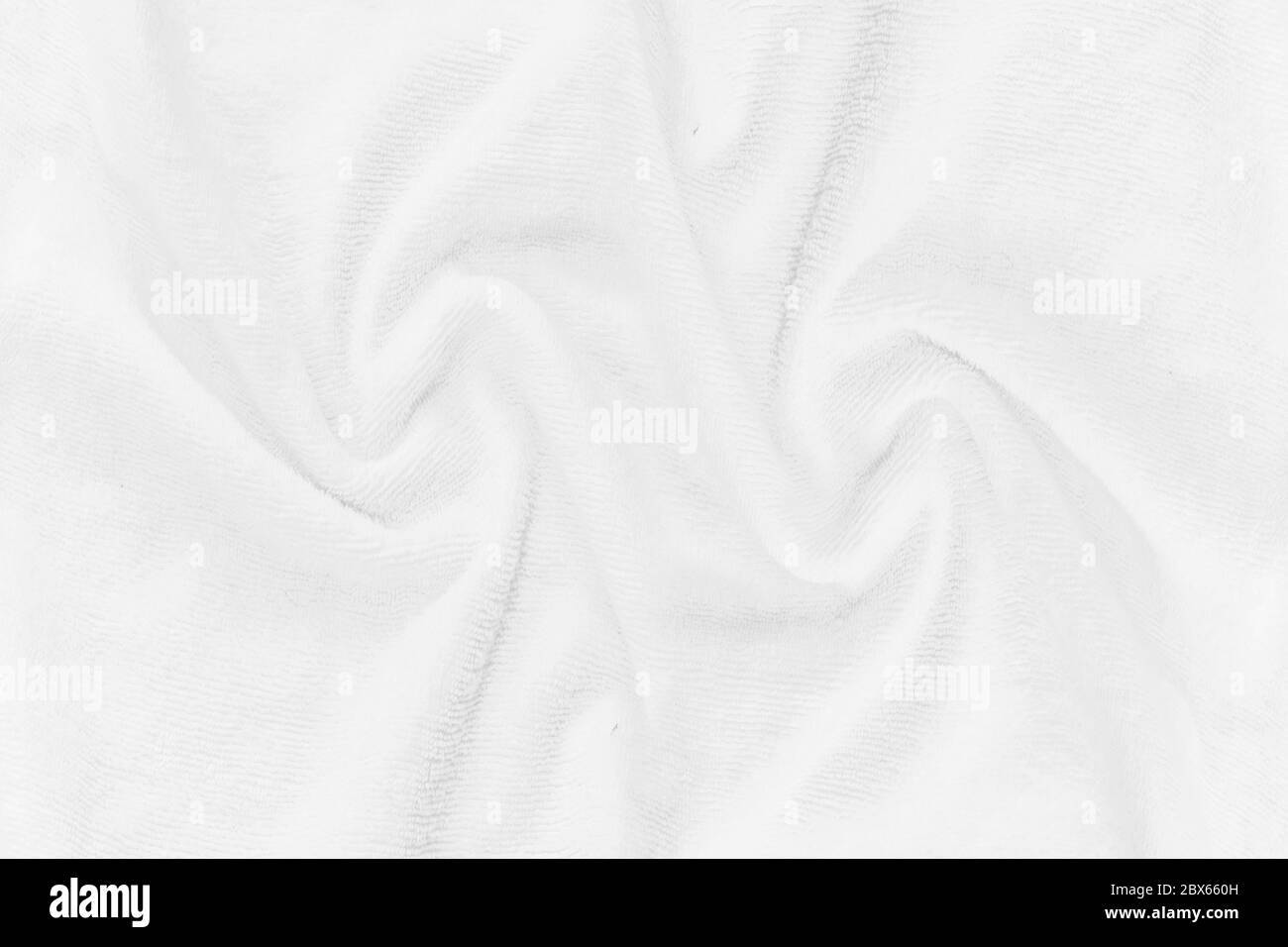 White cloth texture with soft waves. crumpled fabric background Stock ...
