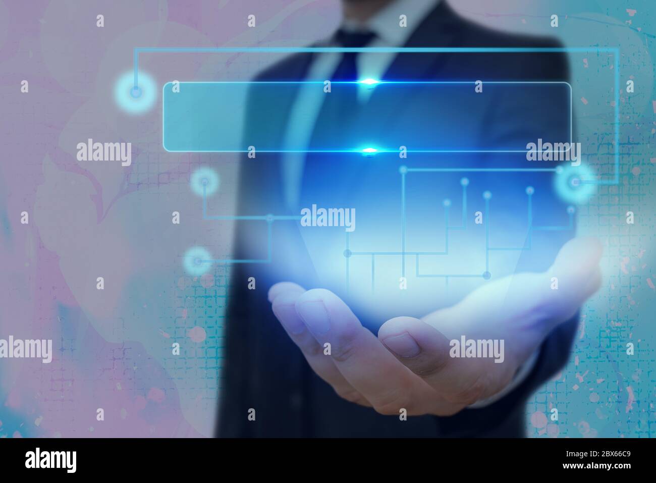 Information Digital Technology Network Connection Infographic Elements ...