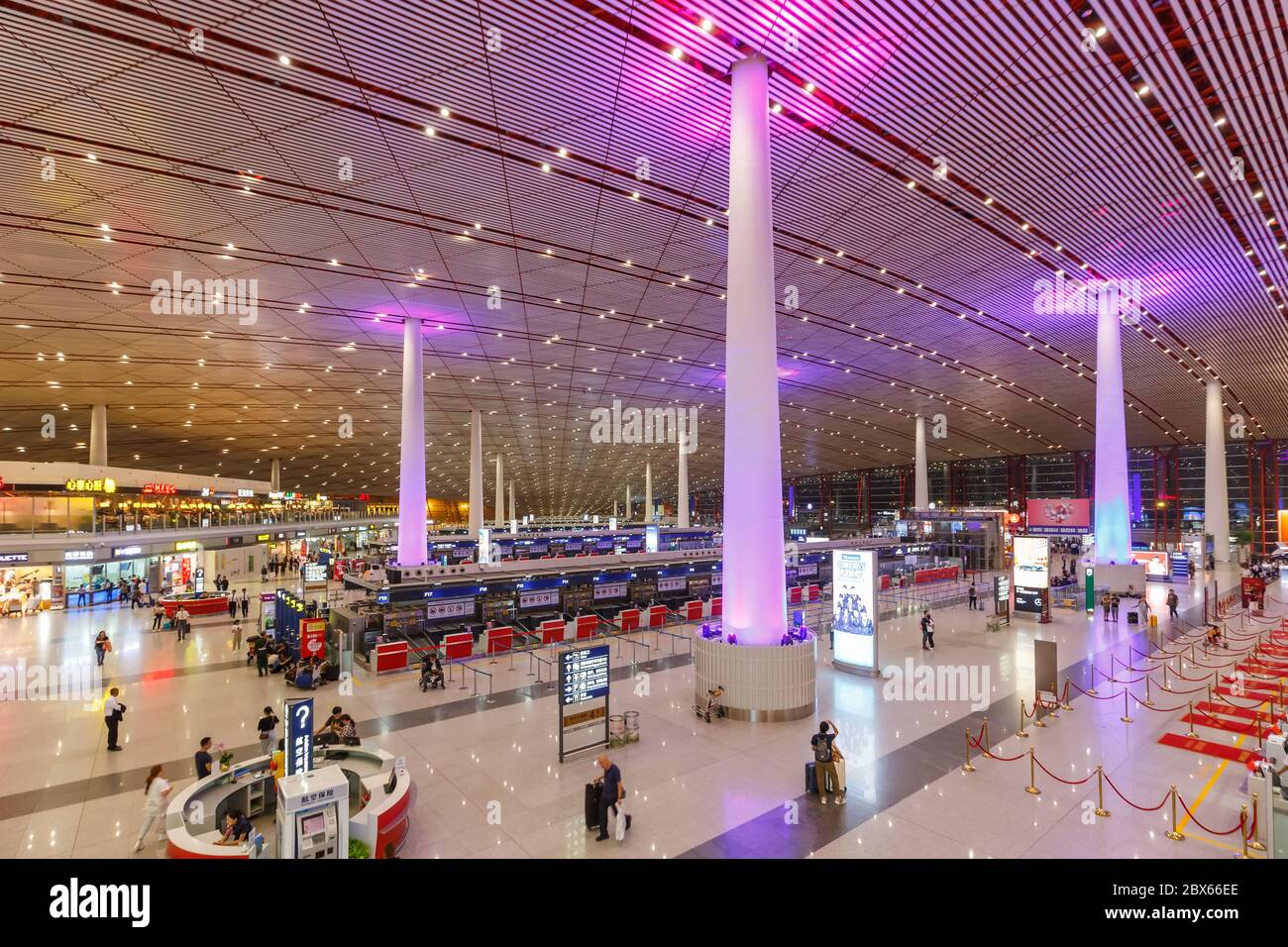 Beijing airport terminal 3 hi-res stock photography and images - Alamy