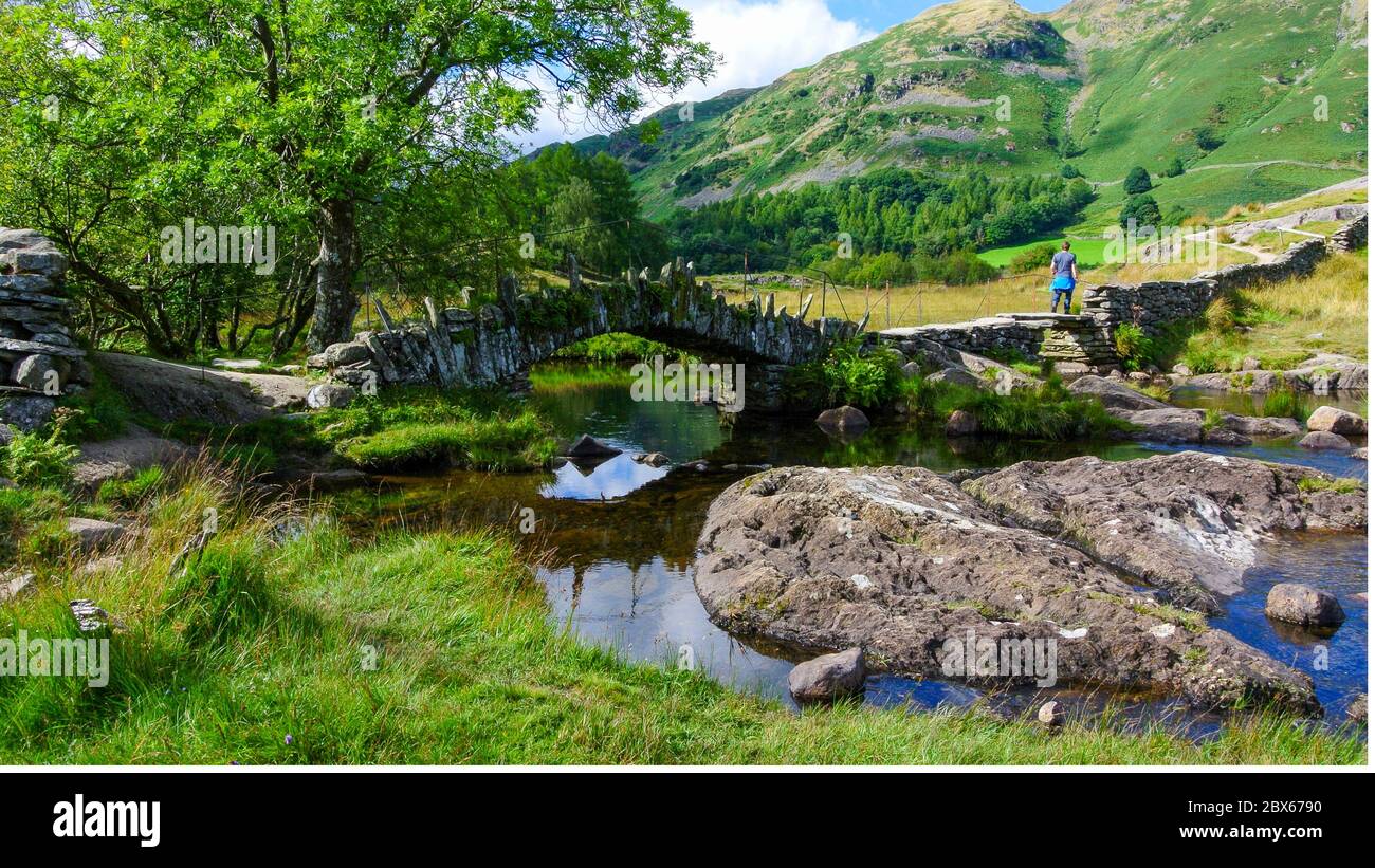 Slaters bridge in lake district hi-res stock photography and images - Alamy