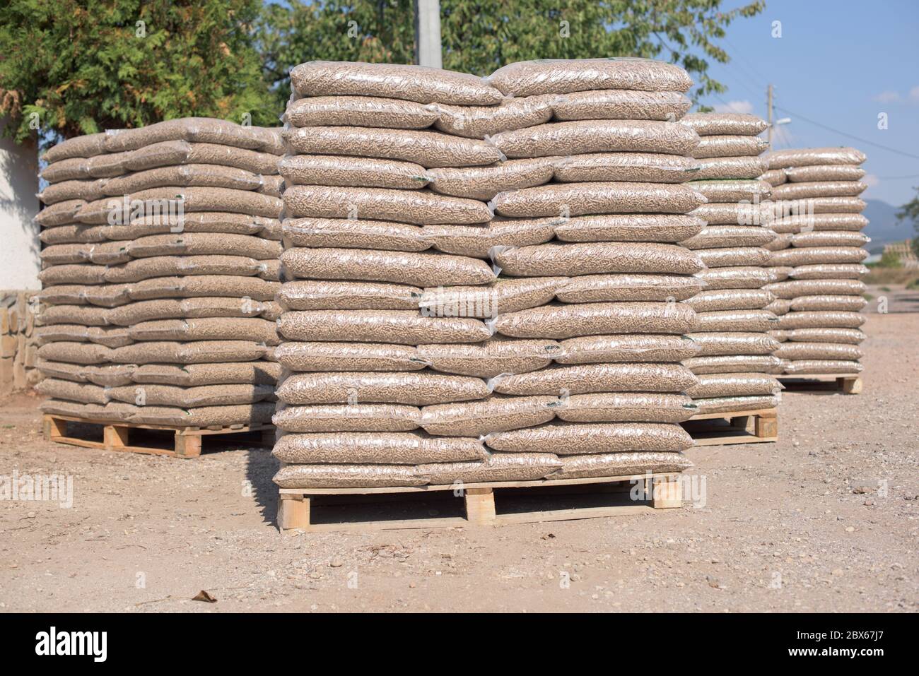 Biomass pellet storage hi-res stock photography and images - Alamy