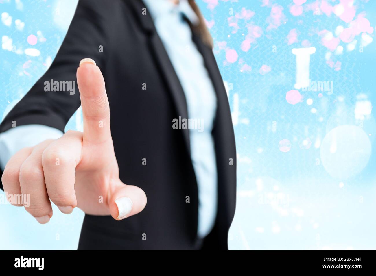 Touching Screen Digital Application Marking Important Details In ...