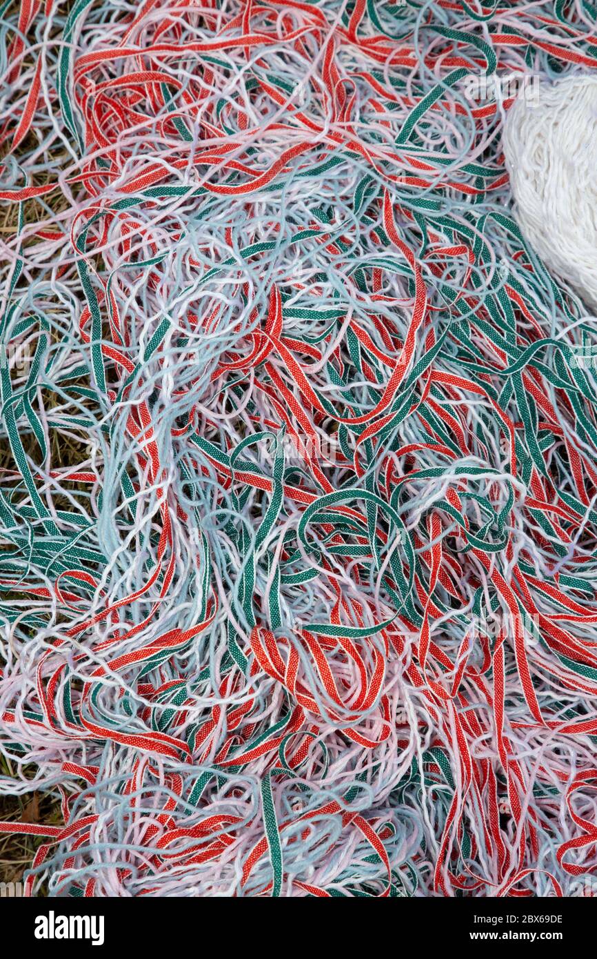 Colorful background wool thread for knitting weaving Stock Photo - Alamy