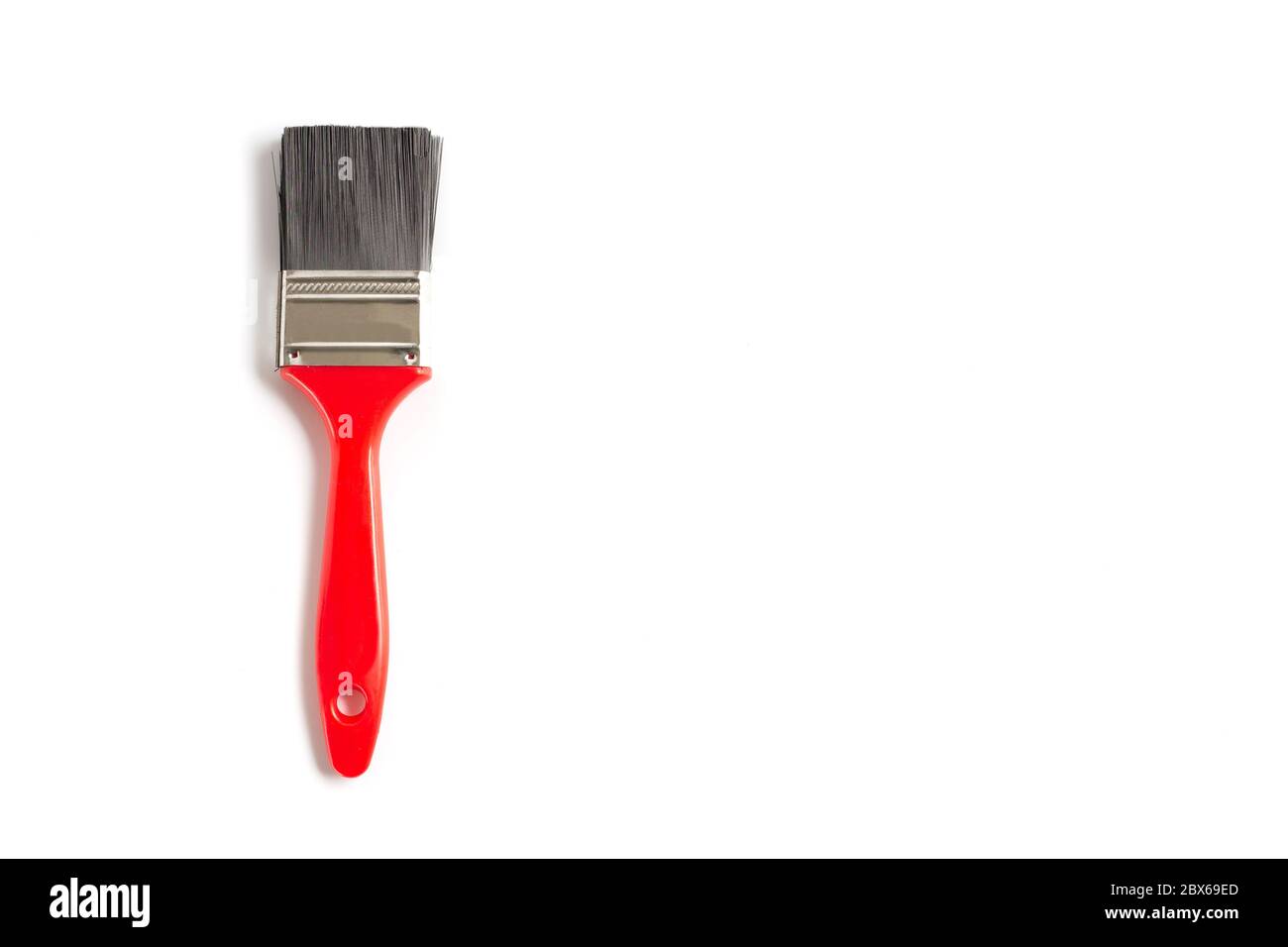 Red paint brush hi-res stock photography and images - Alamy