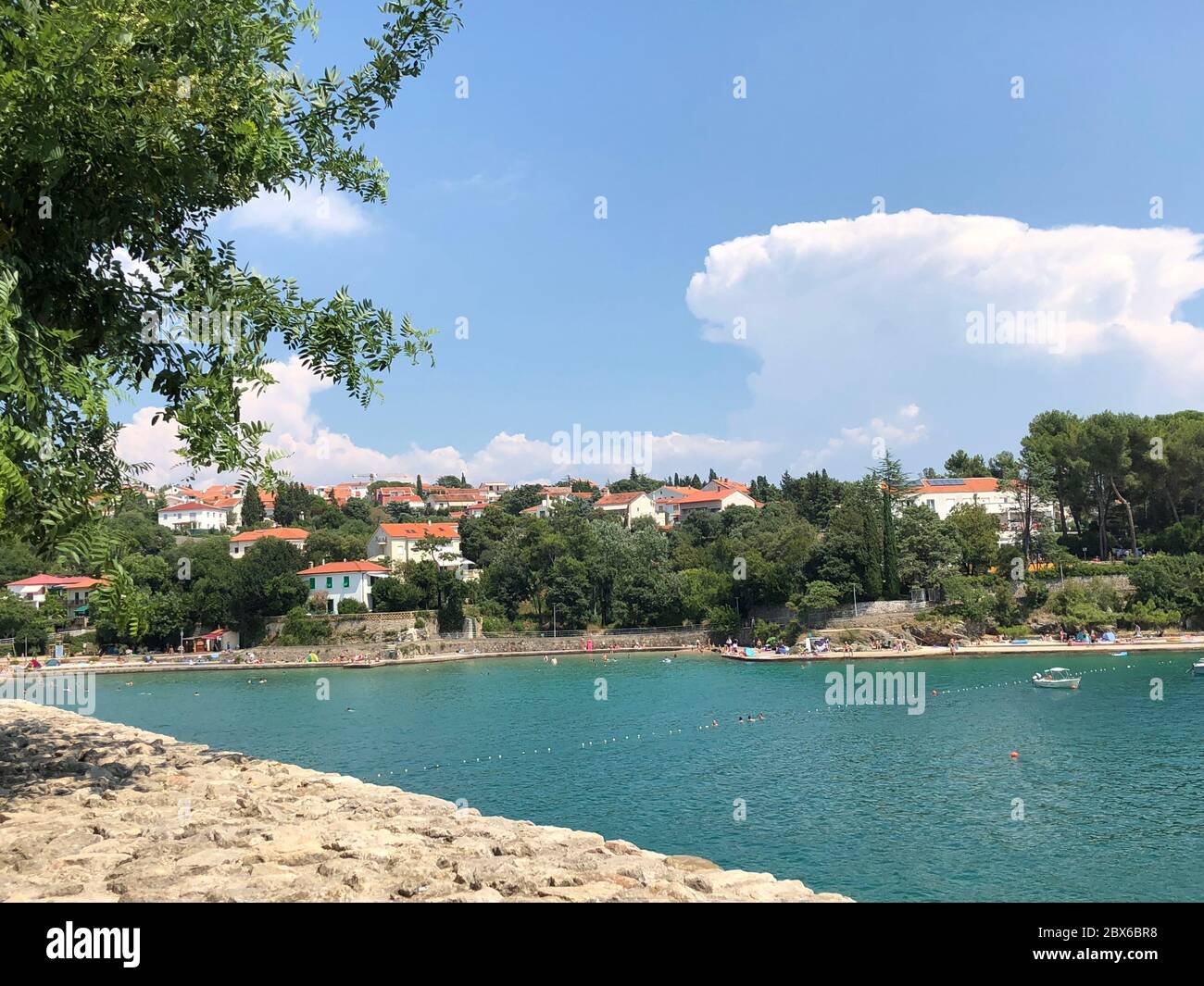 Village in croatia krk island hi-res stock photography and images - Alamy