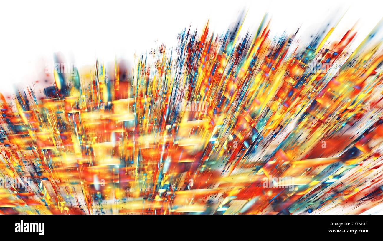 Abstract fractal illustration for creative design looks like modern ...