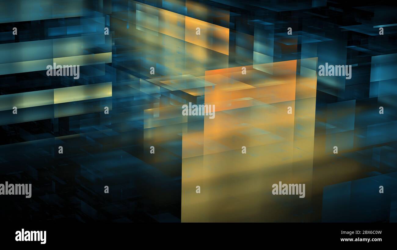 Abstract fractal illustration for creative design looks like modern ...