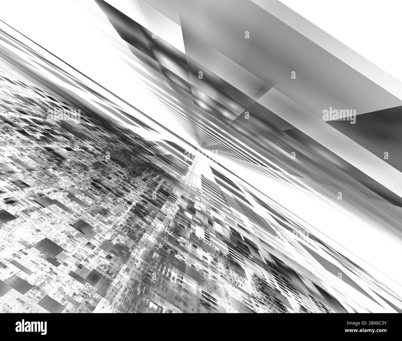 Abstract fractal illustration for creative design looks like modern ...