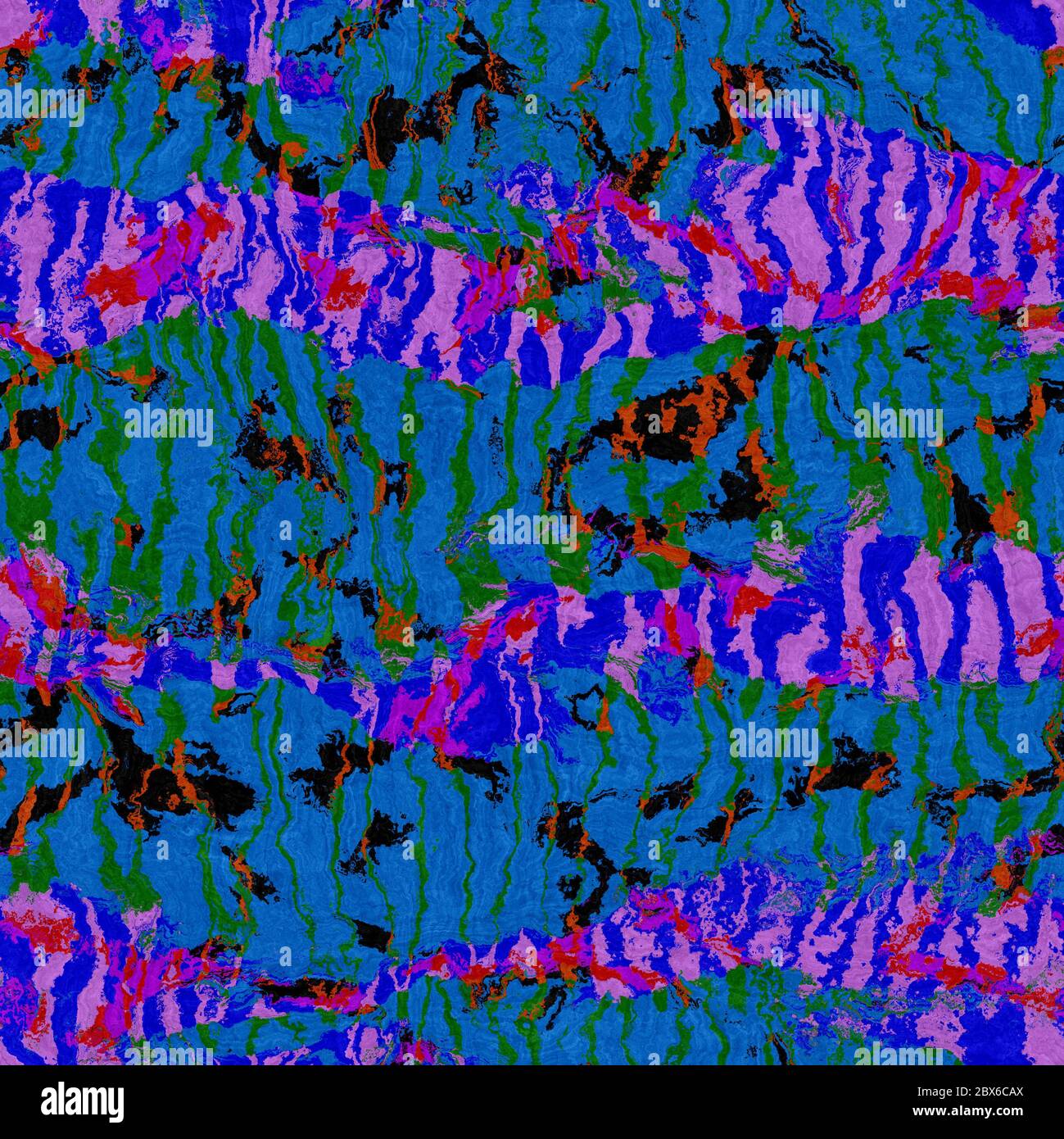 Seamless vibrant rainbow painted texture. Bold psychedelic neon ...
