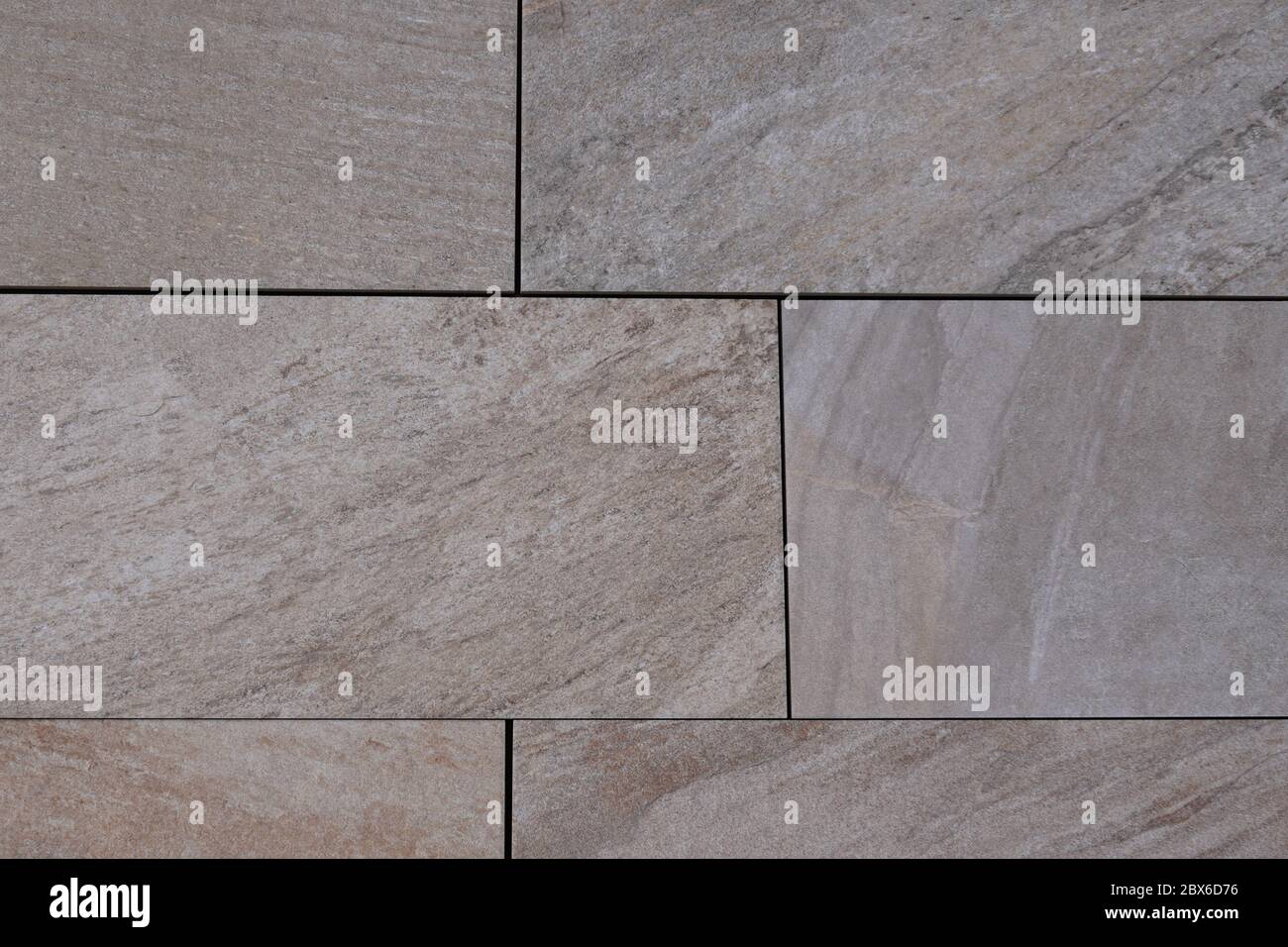 floor pattern from stone slabs beige background Stock Photo - Alamy