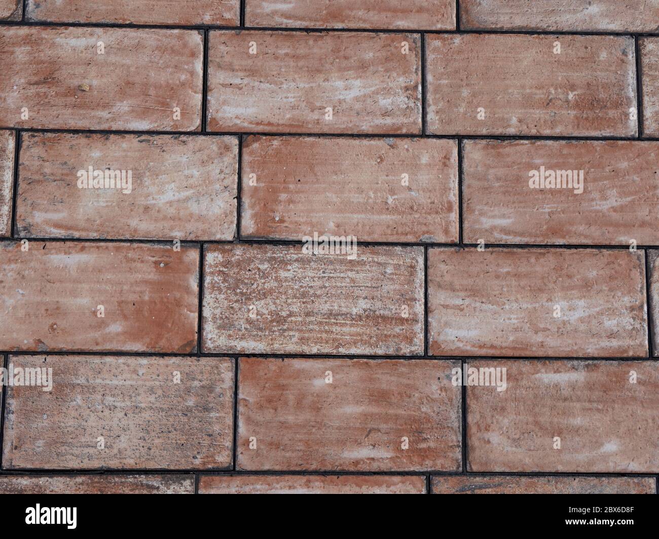 Red brick wall decorative artificial defects cracks texture decorative ...