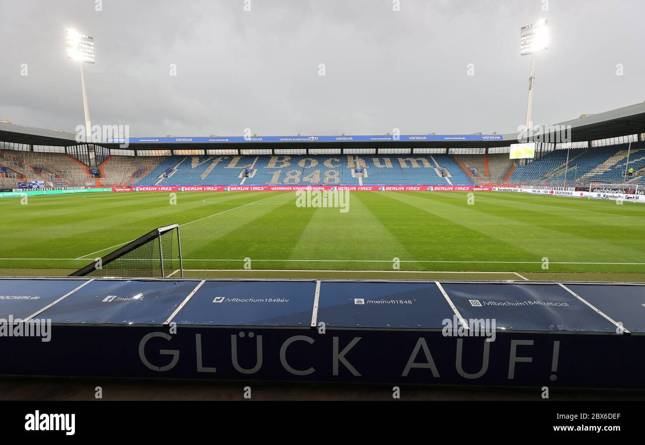Bochum City, Deutschland. 05th June, 2020. Overview, overview, stadium ...