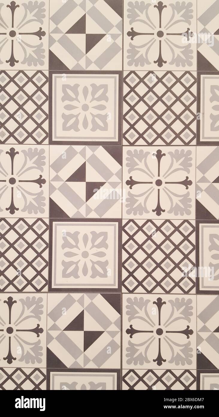 square octagonal seamless patterns in Oriental style tile background ...