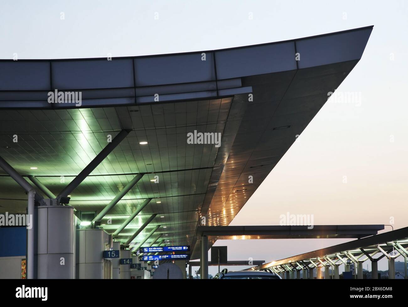 Tan Son Nhat international airport in Ho Chi Minh. Vietnam Stock Photo ...