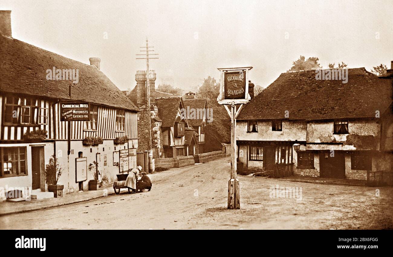 Ightham village hi-res stock photography and images - Alamy
