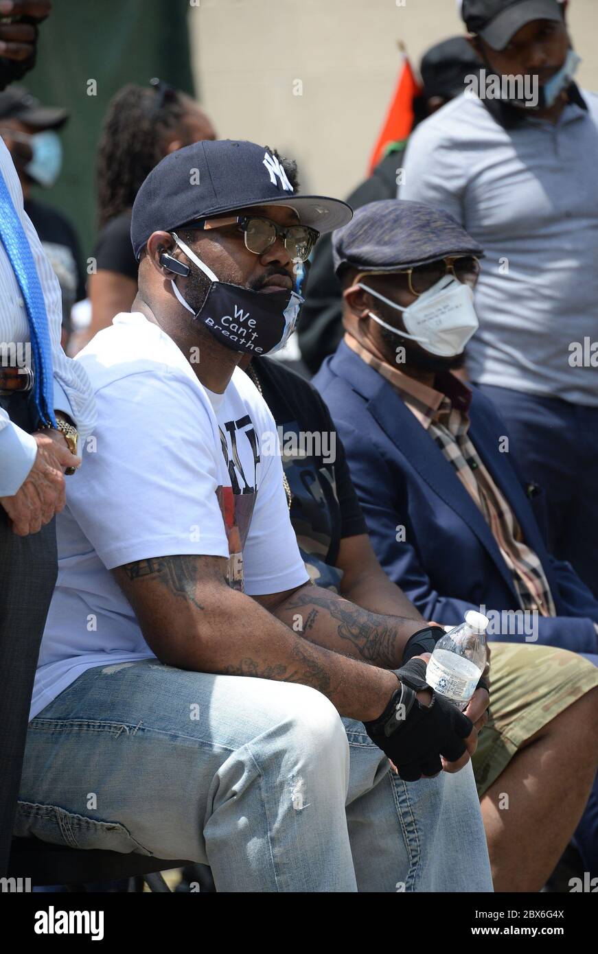 Brooklyn, NY, USA. 4th June, 2020. Terrence Floyd out and about for ...