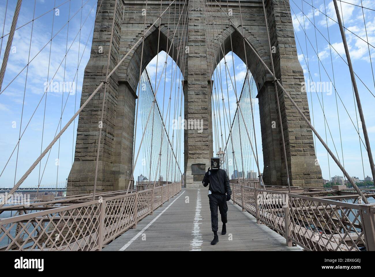 Brooklyn, NY, USA. 4th June, 2020. protesters out and about for George ...