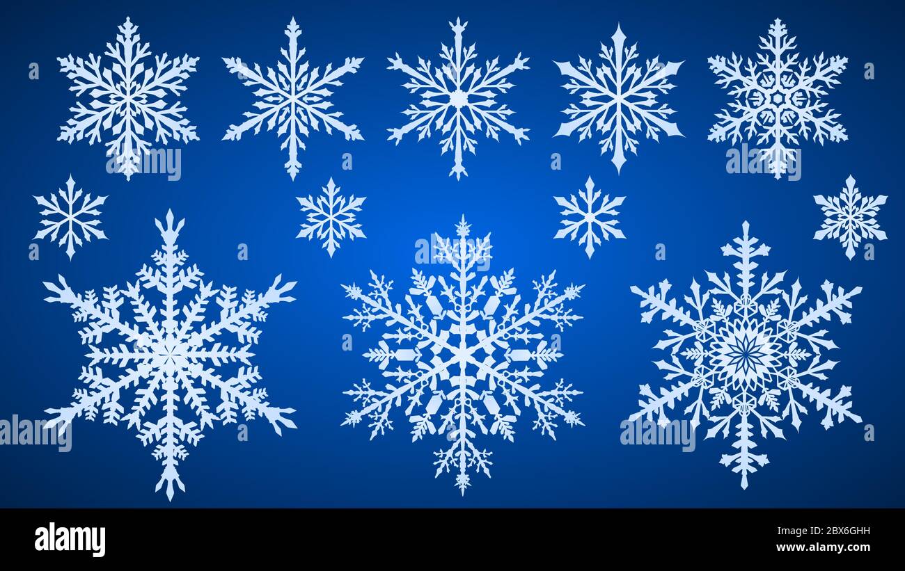 Complex snow pattern icon hi-res stock photography and images - Alamy