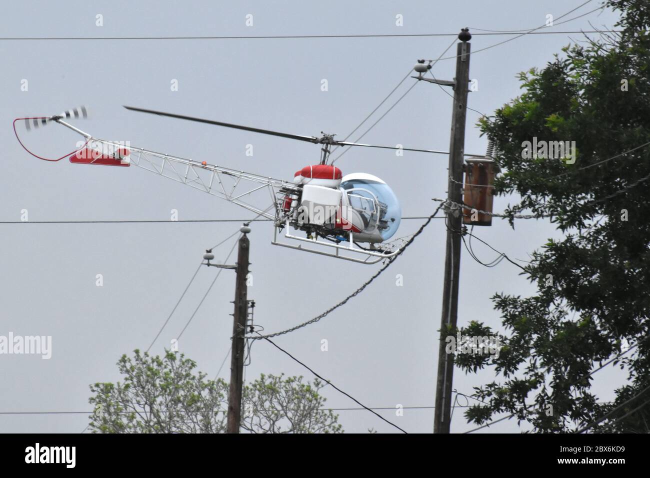 Helicopter skids hi-res stock photography and images - Alamy