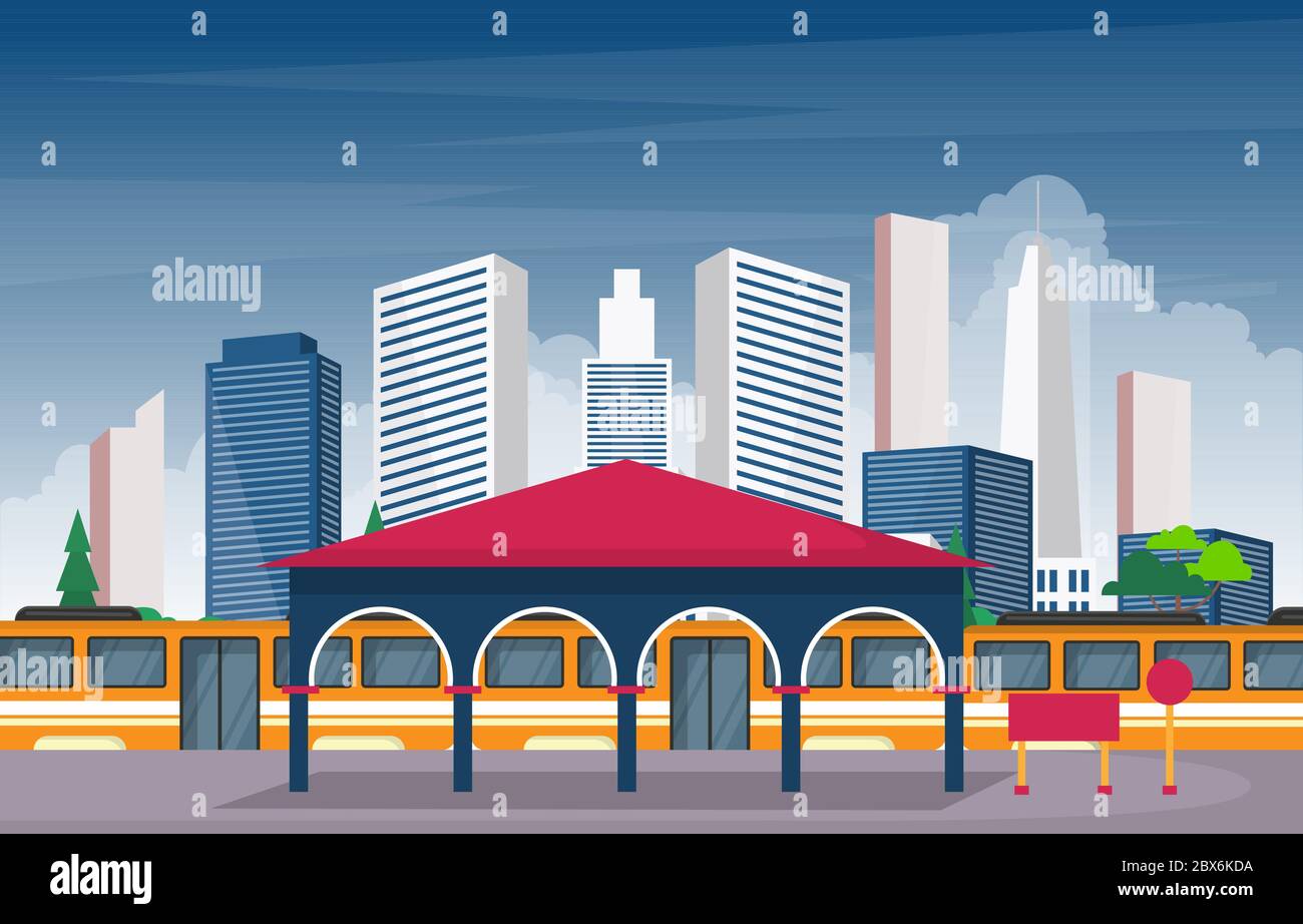 Subway Station Clip Art