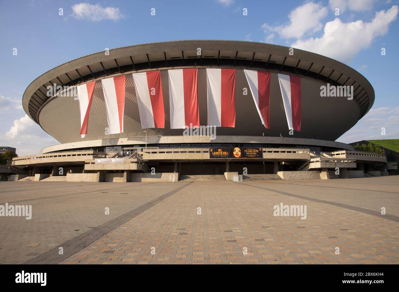 Spodek arena complex in Katowice. Poland Stock Photo - Alamy